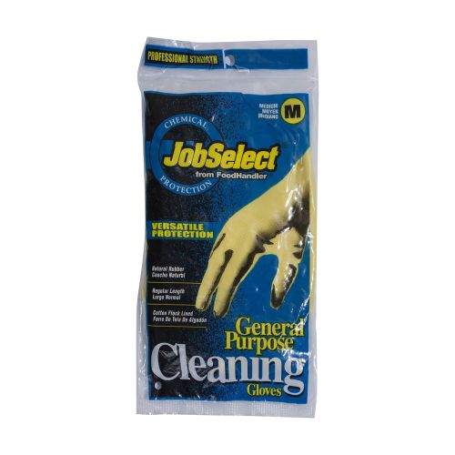 JobSelect® General Purpose Yellow Latex Cleaning Gloves – FoodHandler®