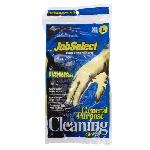 JobSelect® General Purpose Yellow Latex Cleaning Gloves – FoodHandler®