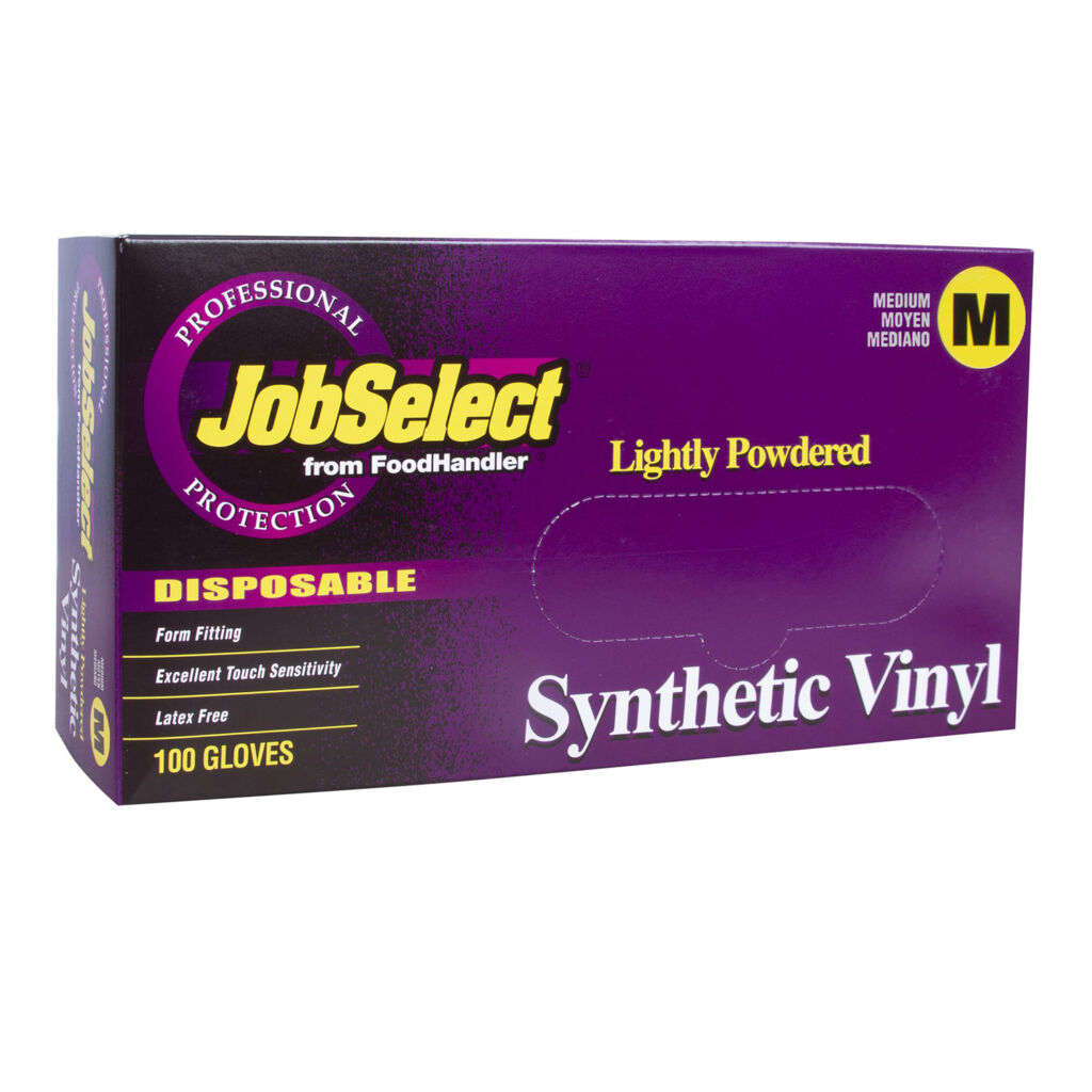 JobSelect® Synthetic Vinyl Gloves – FoodHandler®