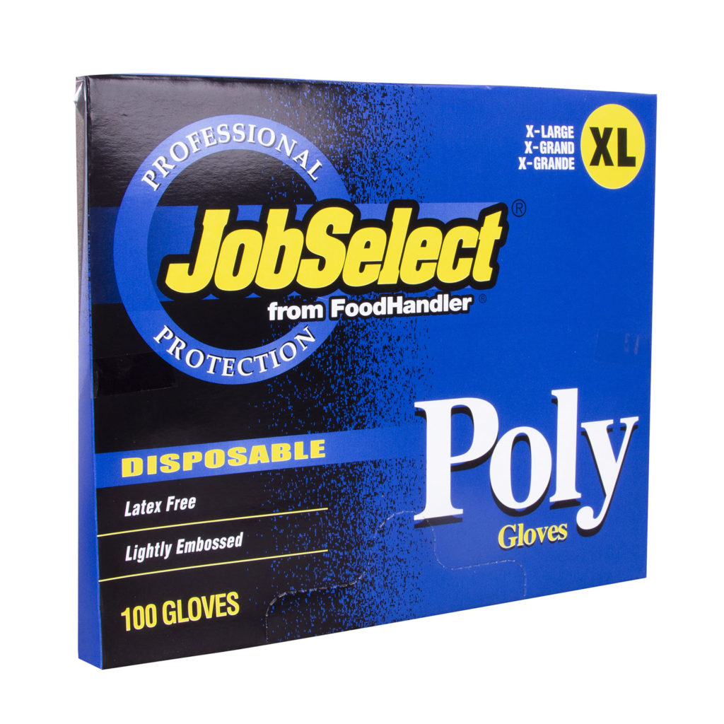JobSelect® Embossed Poly Gloves – FoodHandler®