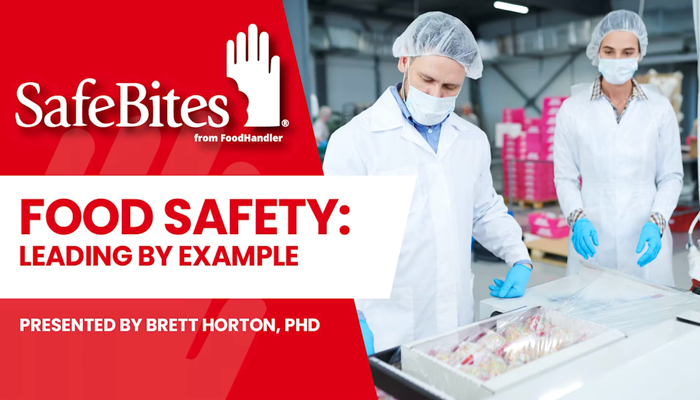 Food Safety: Leading By Example #168223 – FoodHandler®